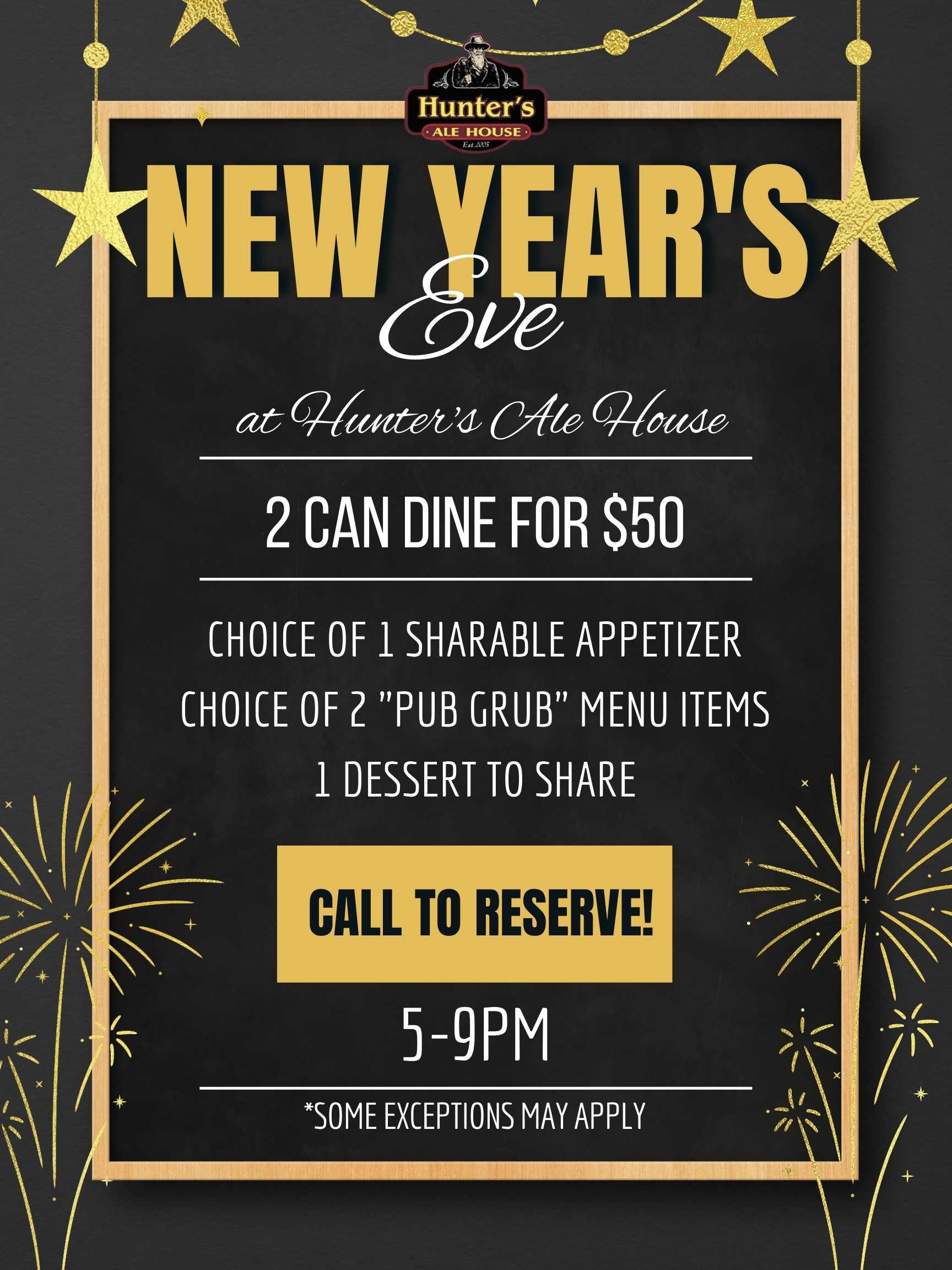 News - Hunter’s Ale House